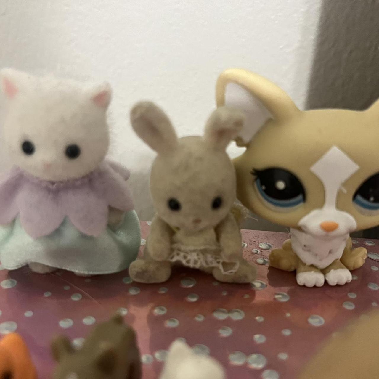 Adorable Littlest Pet Shop set featuring calico... | Depop