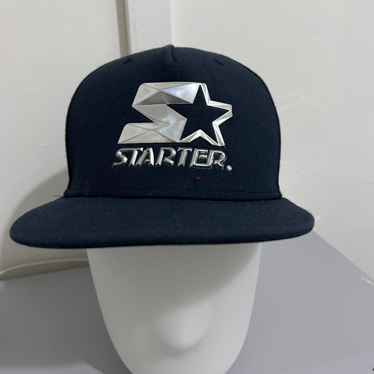 Men's Starter Baseball Cap Navy One... - Depop