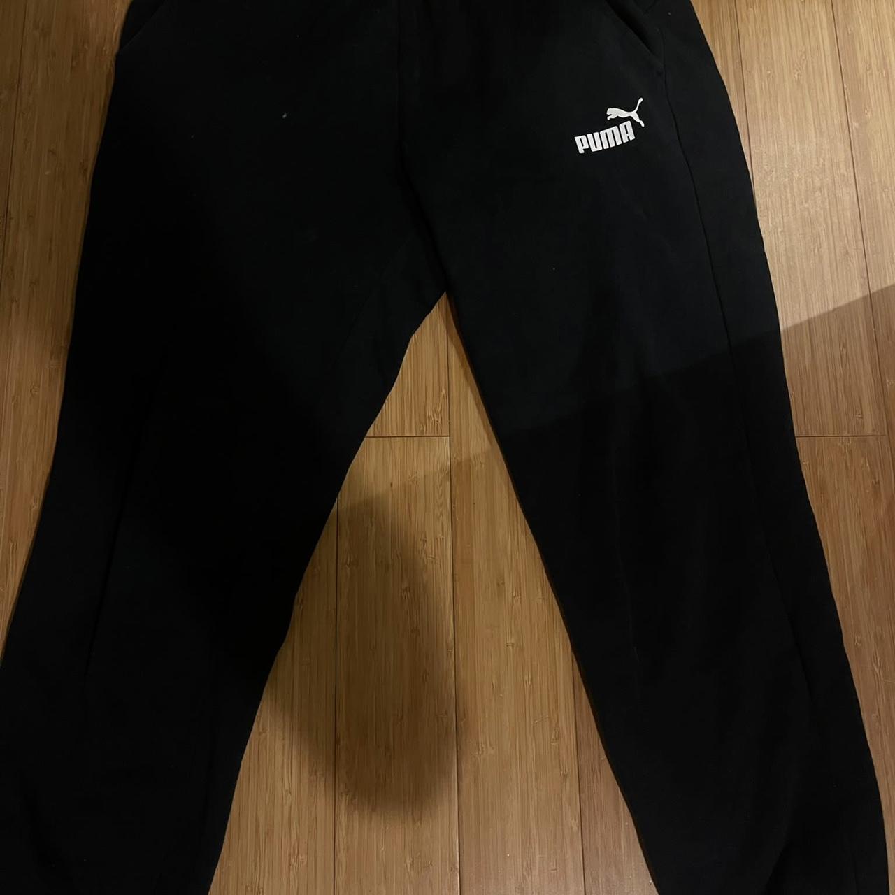 Puma Track Bottoms - Depop