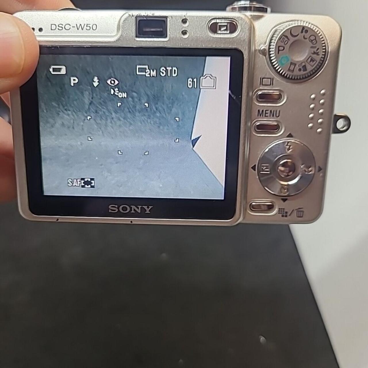 Sony Cyber-shot DSC-W50 6.0MP Digital Camera - Depop