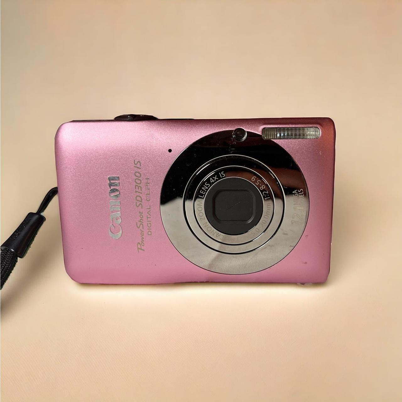 Canon Powershot SD1300 (Rare Pink Color) *Comes... - Depop