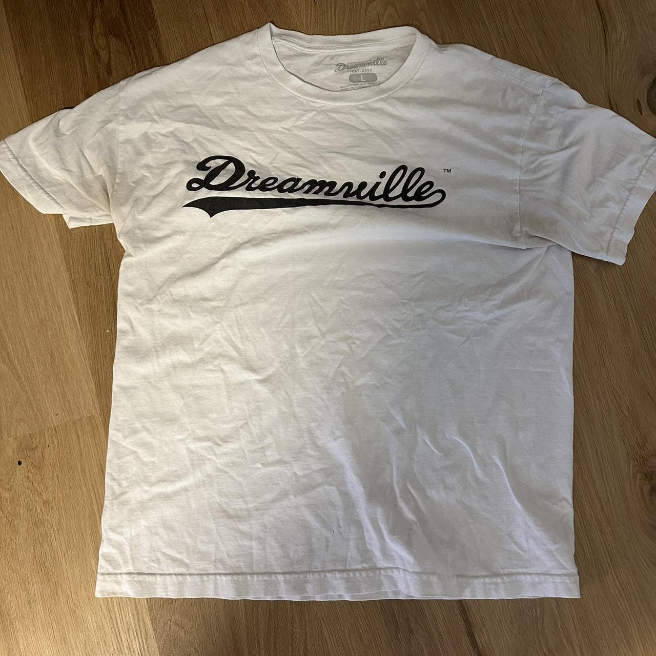 Large Dreamville White T Shirt - Depop