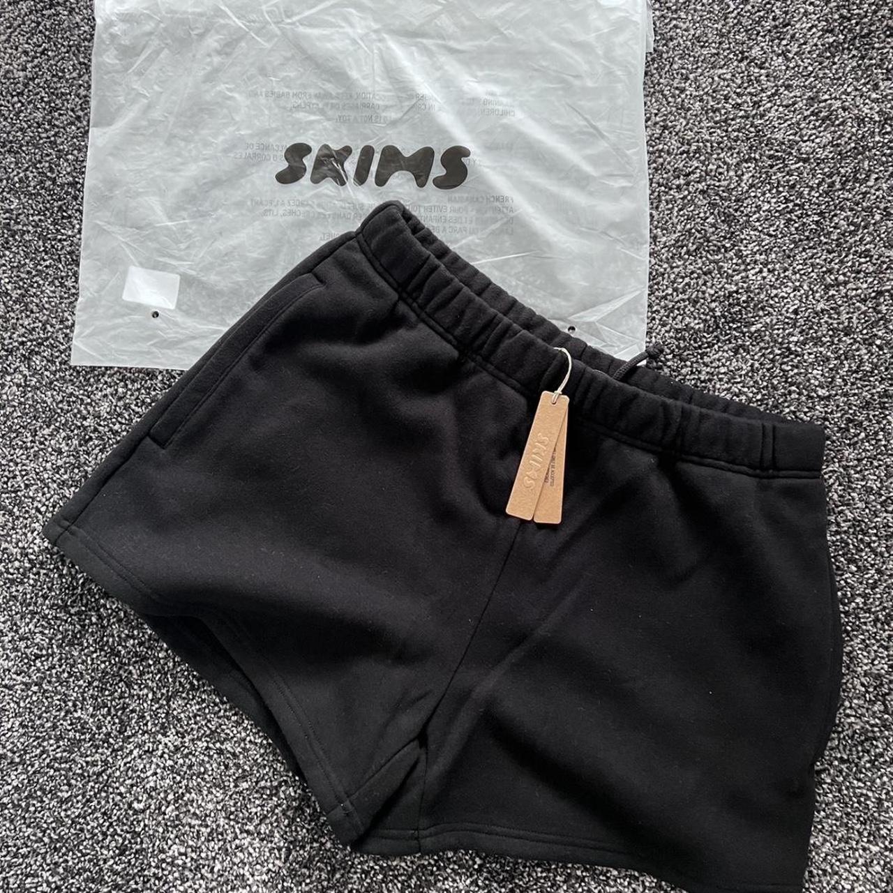 Brand New Skims Shorts In Onyx Never Worn Still Depop