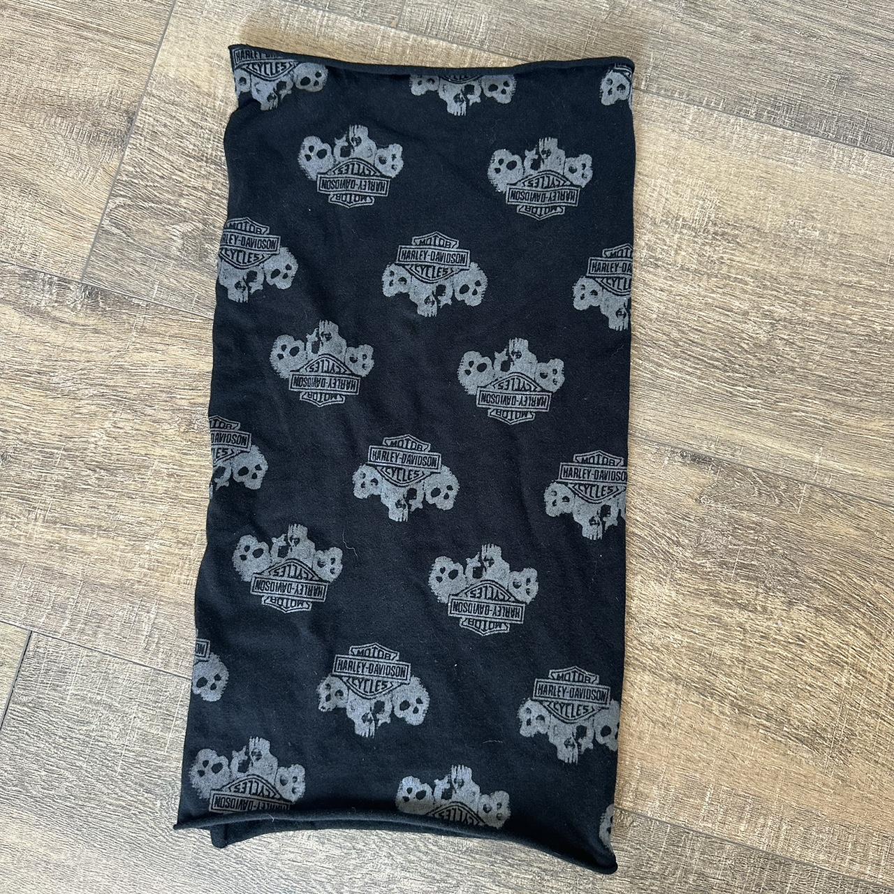 y2k harley davidson skull face mask - Depop