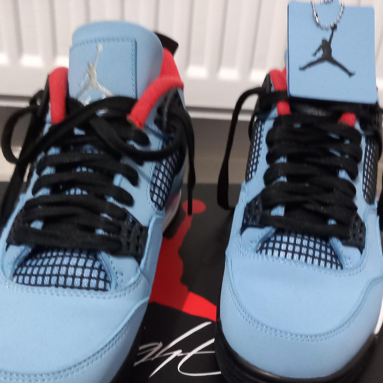 Travis scott jordan 4 retro cactus jack no receipt - Depop