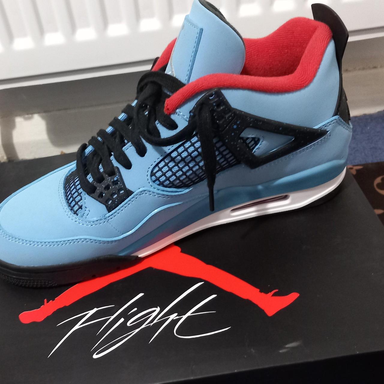 Travis scott jordan 4 retro cactus jack no receipt - Depop