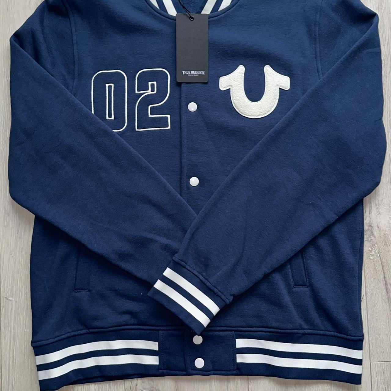 Blue True religion jersey. Brand new with tags. - Depop