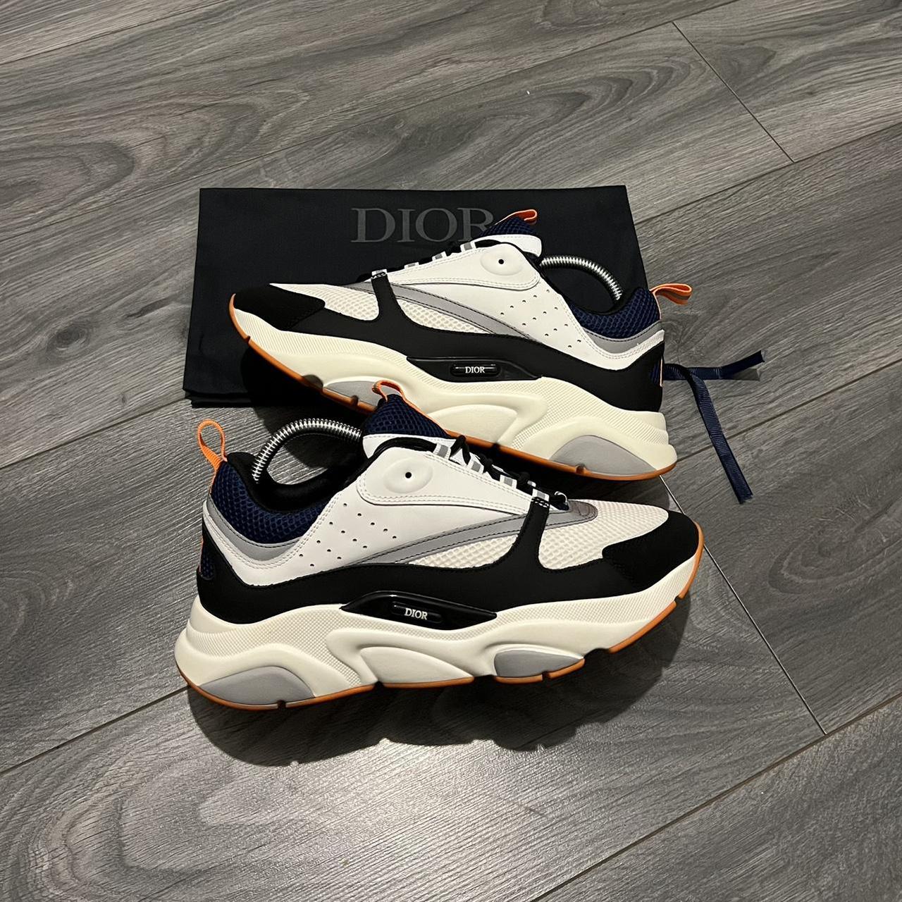 Dior B22 sneaker ‘White Blue Knit’ No box included... | Depop