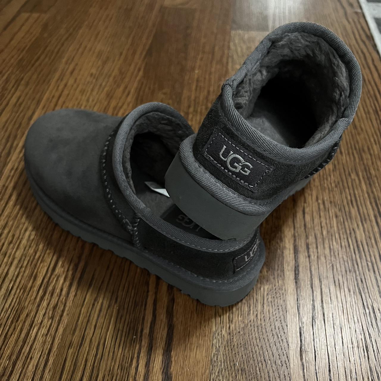 Uggs grey slip ons. Used once with socks. No box.... - Depop