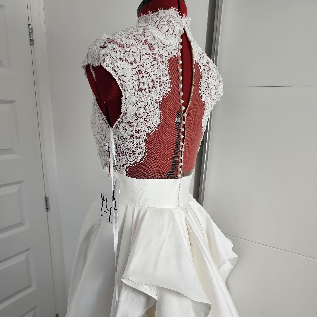 Ambrielle Off White Wedding Dress by Nicole... - Depop