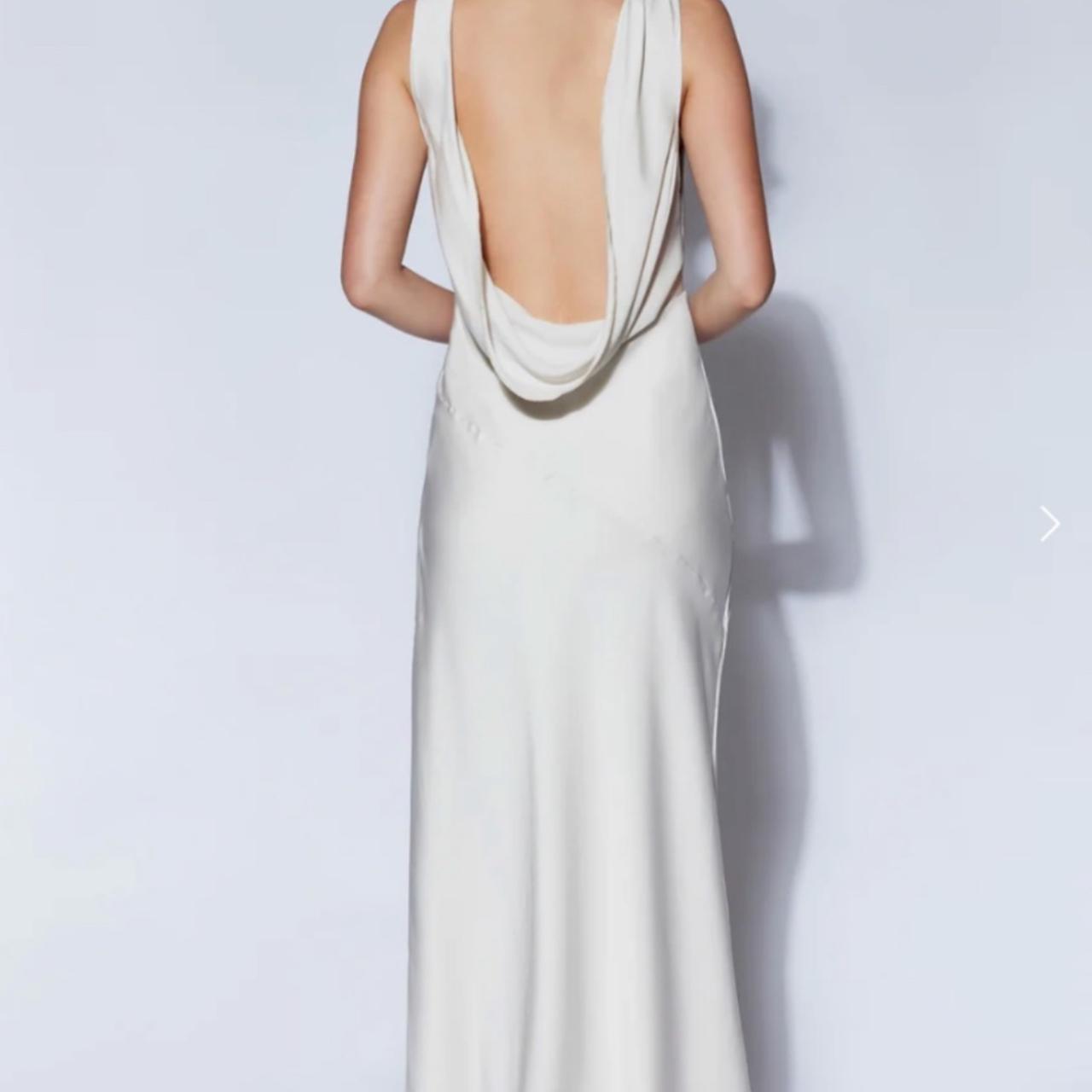 MESHKI- Nadia Dress in Silver. Brand new. Size... - Depop