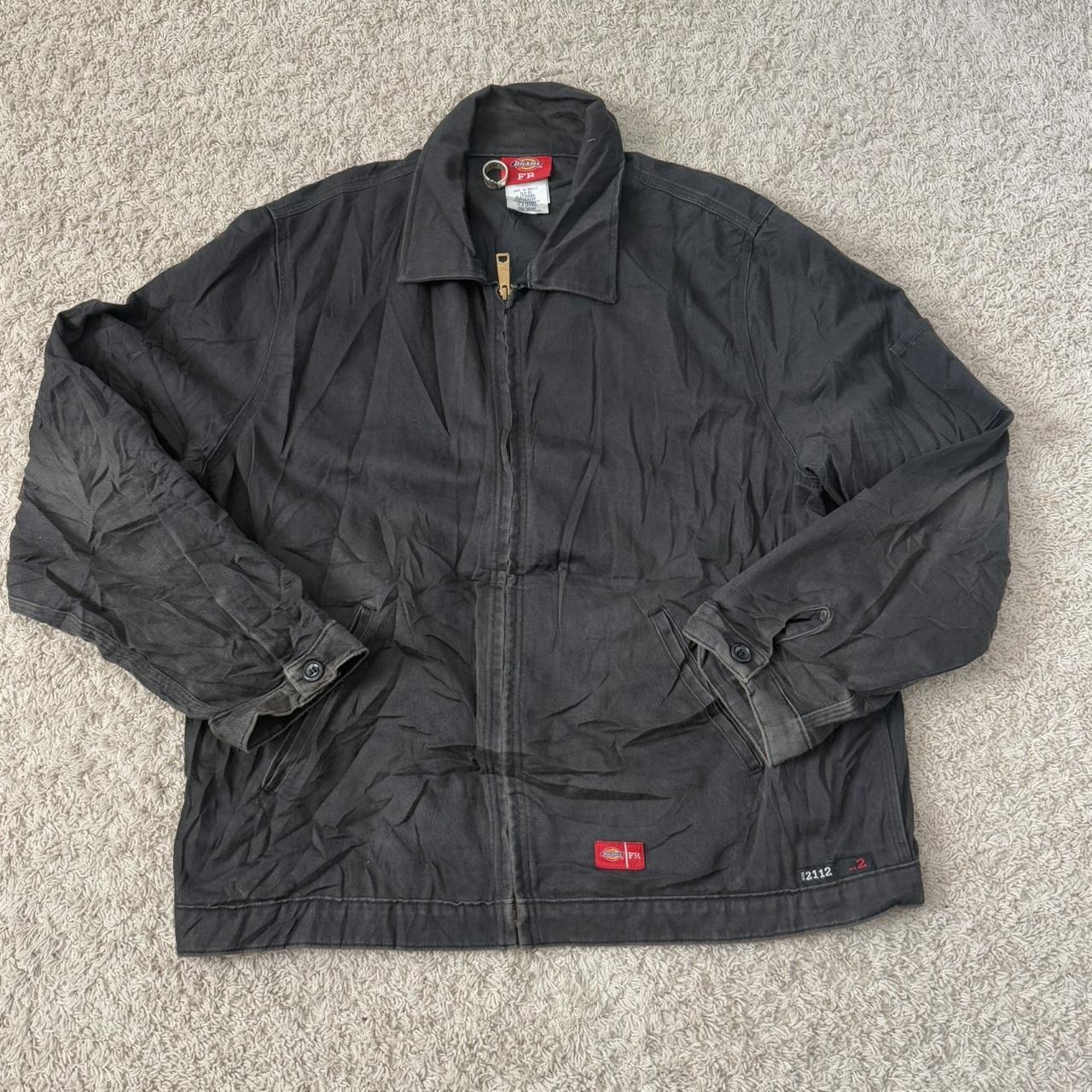 vintage sunfaded dickies FR jacket tagged XL,... | Depop
