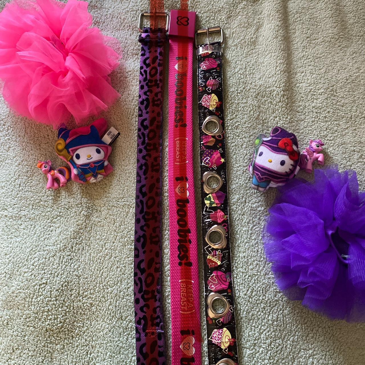 scene style belts! :) ———— PRICES: ☆ 2 together =... - Depop