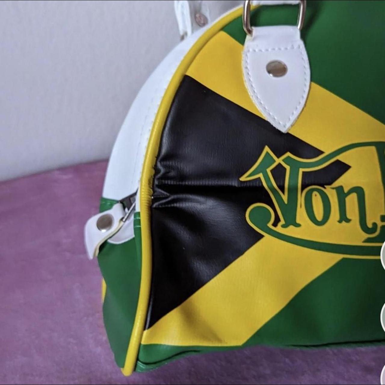 VON DUTCH BAG Jamaican flag printed von dutch... - Depop