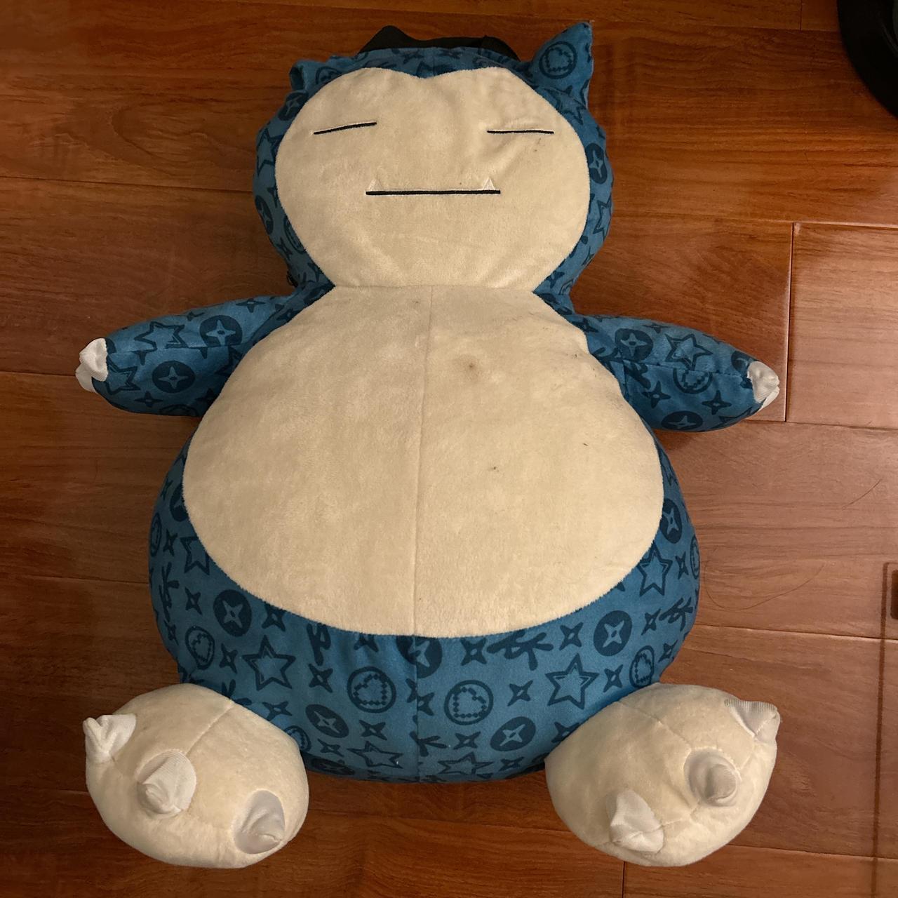 Blue and white Pokémon Snorlax plush #Pokemon #Snorlax | Depop