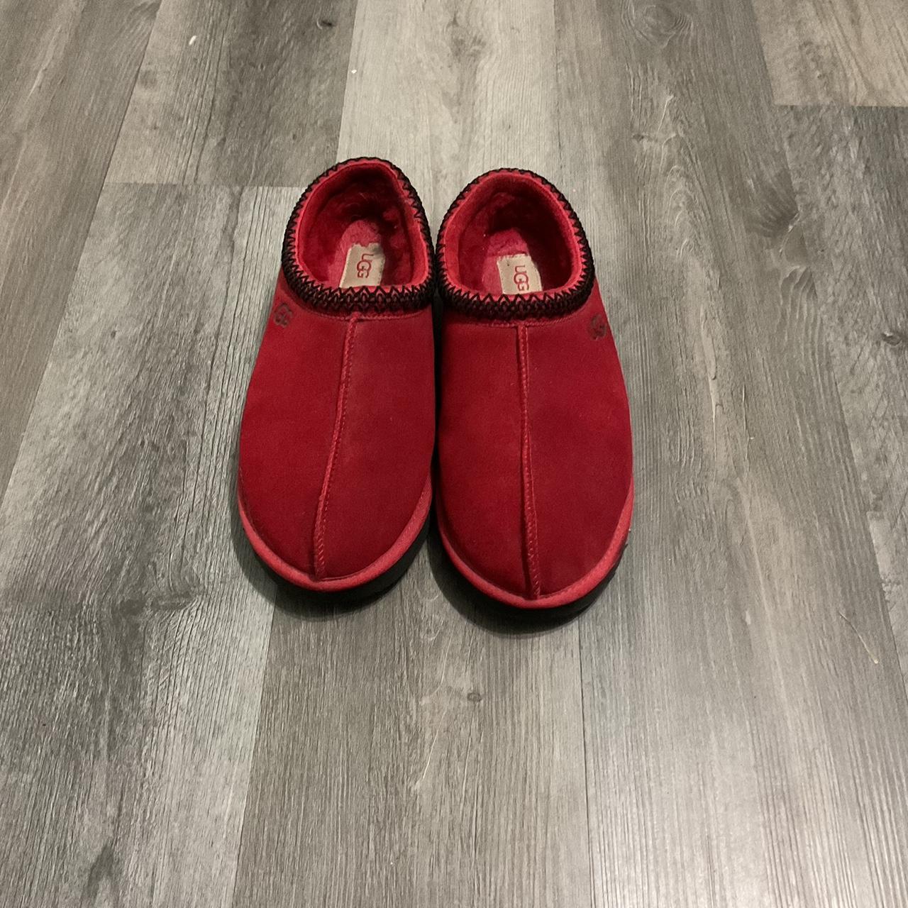 Red Tasman uggs Size:12 - Depop