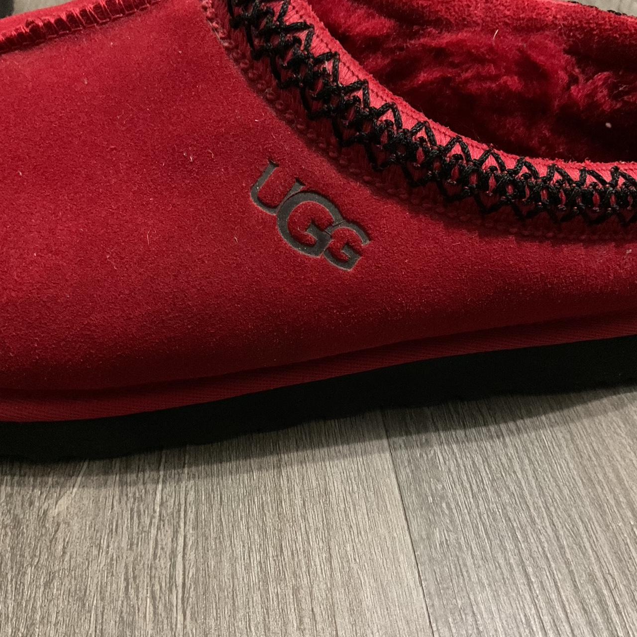 Red Tasman uggs Size:12 - Depop
