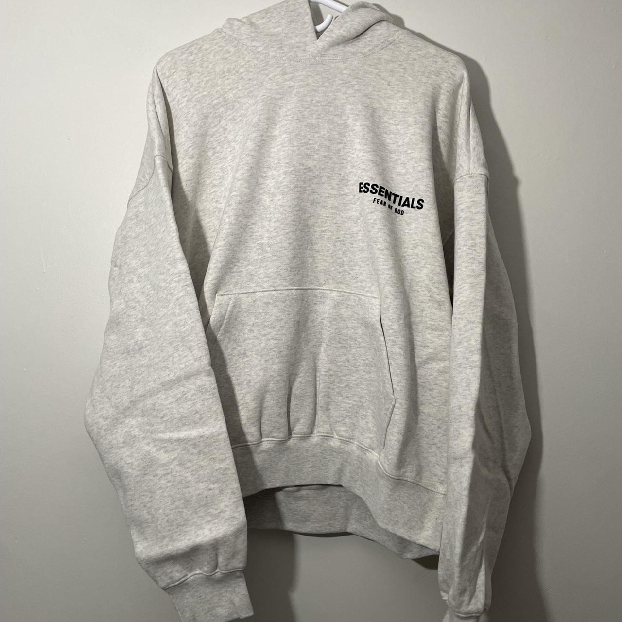 Light Oatmeal Essentials Hoodie SS22, Brand new,... - Depop