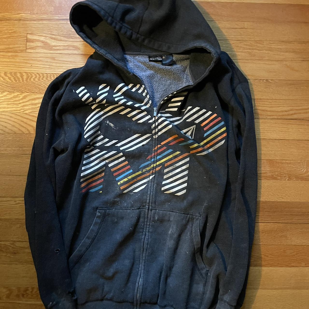 really beat up volcom sweater - Depop