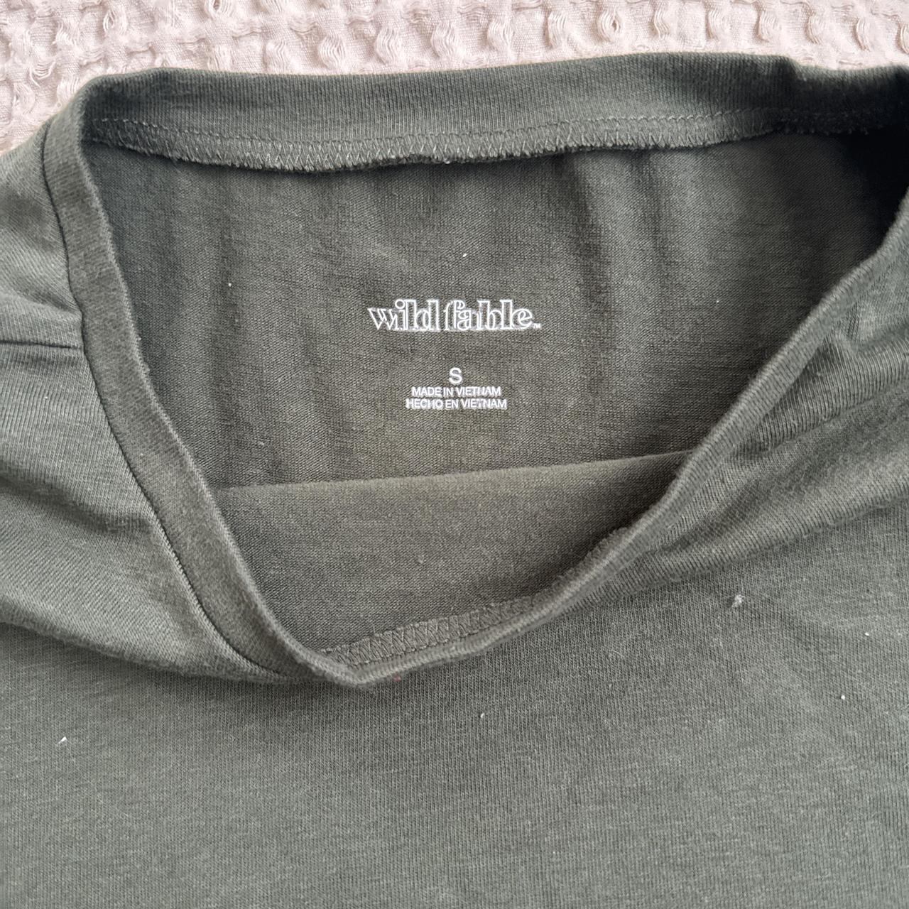 Dark green slim fit crop top #target #slimfit... - Depop