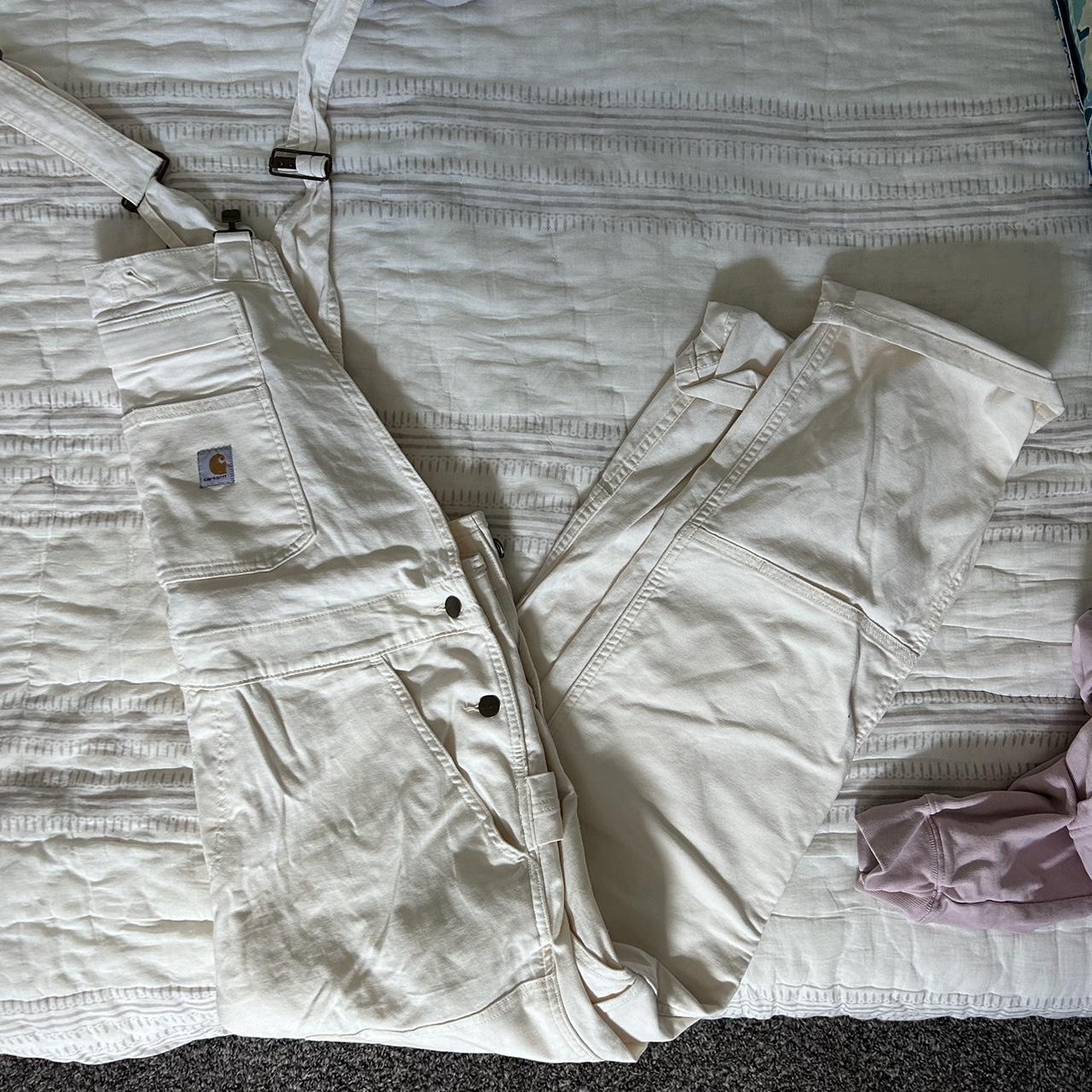 Carhartt overalls I never wore these they are too big - Depop