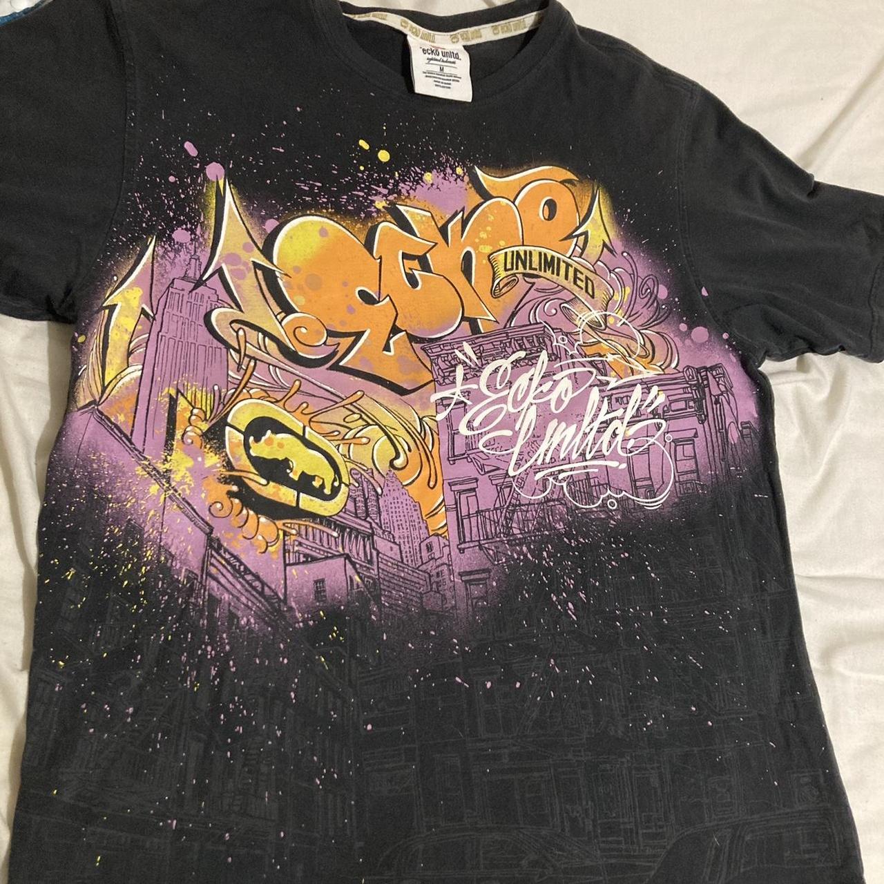 Ecko t shirt never worn, really funky and comfy... - Depop