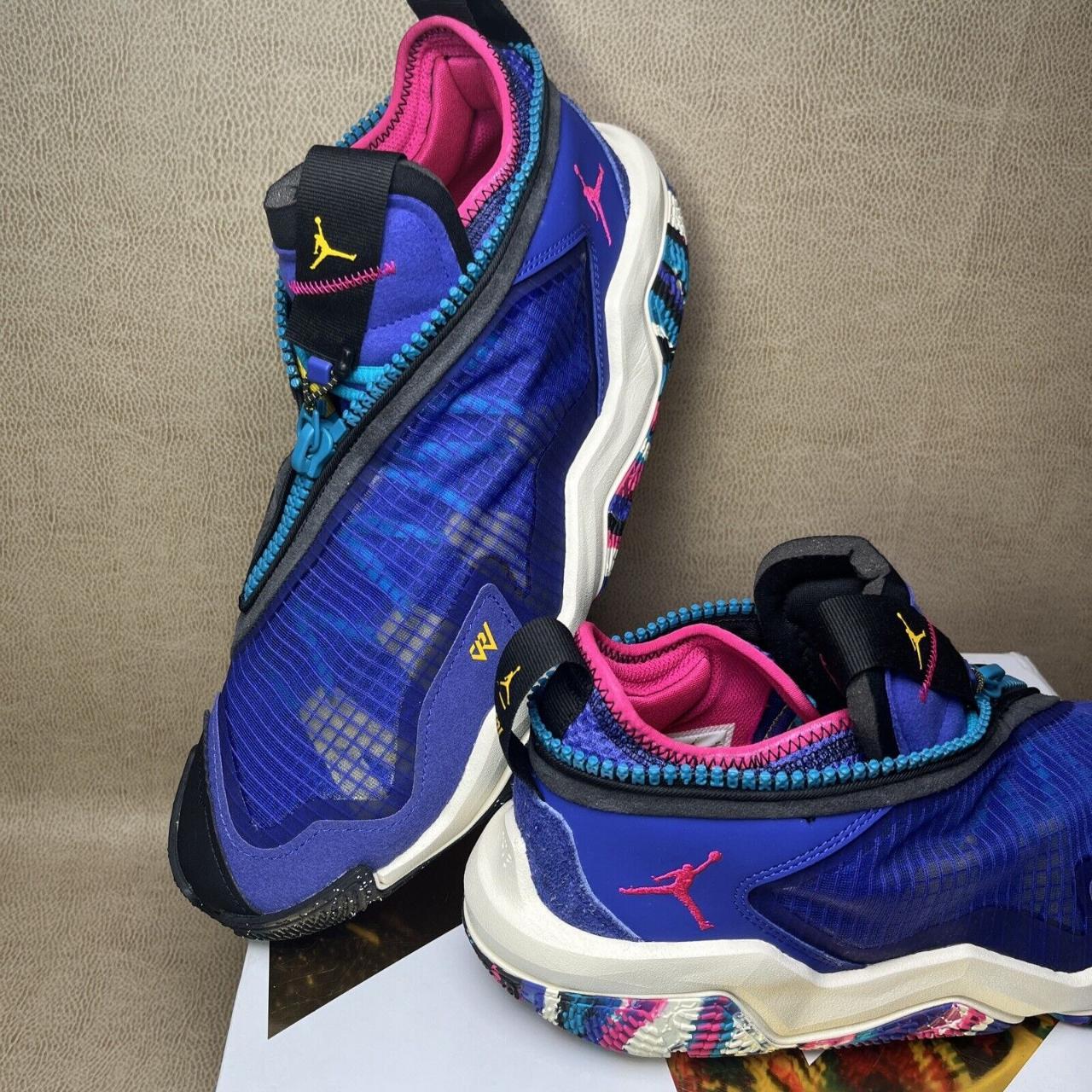 Nike Air Jordan Why Not .6 Size 12 Bright Concord... - Depop