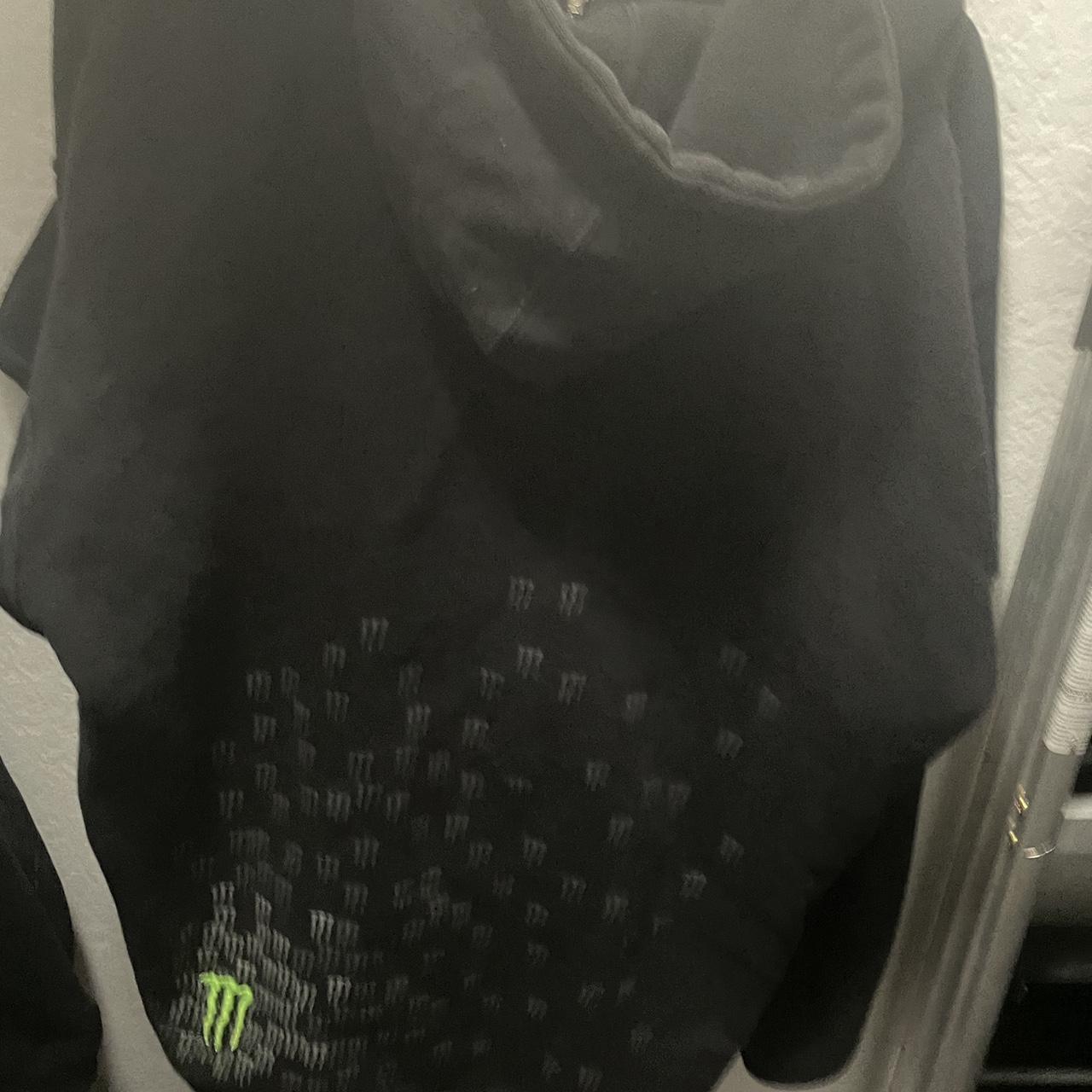 monster energy zip up jacket #y2k #monsterenergy... - Depop