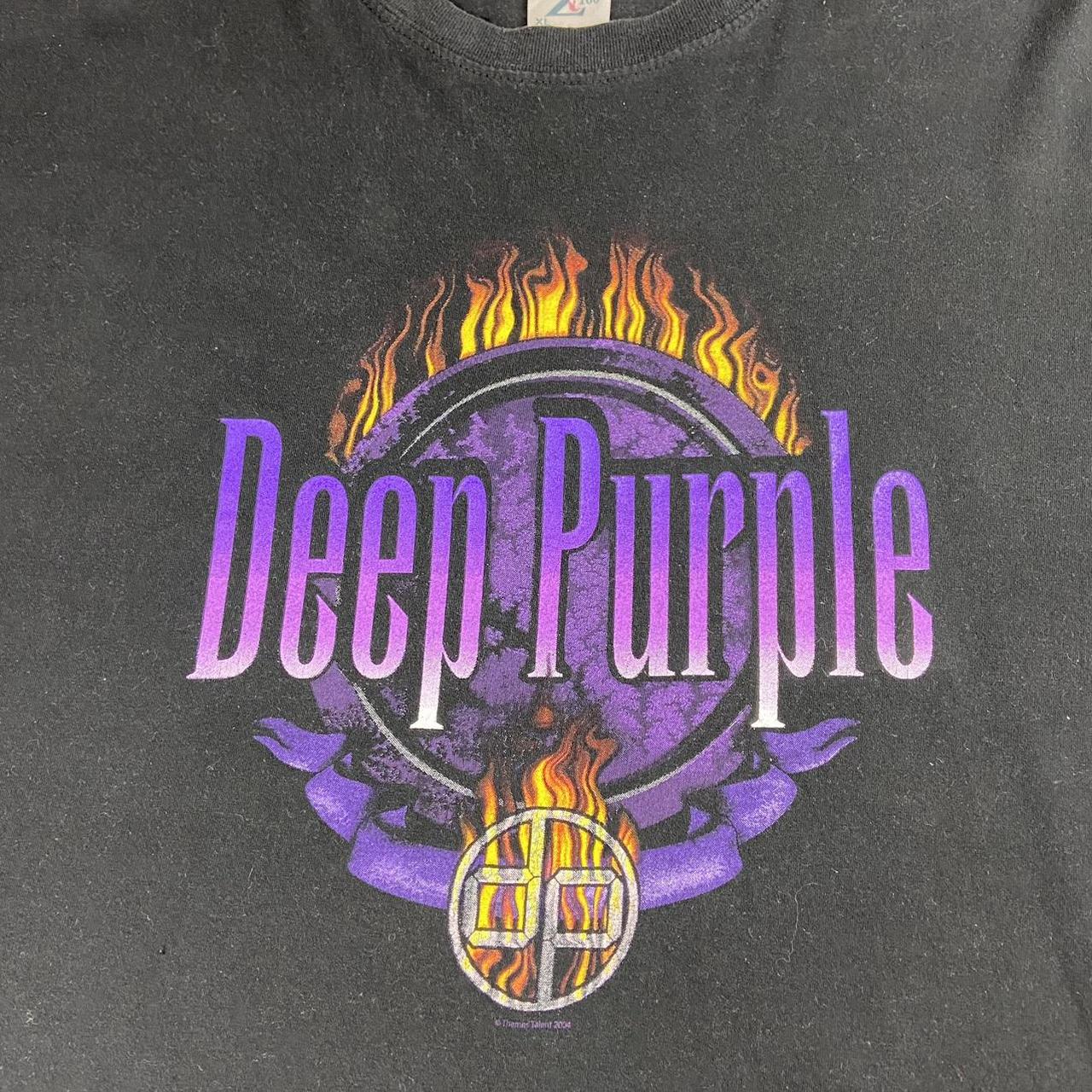 Vintage Deep Purple 2004 Tour Tee SIZE - XL... - Depop