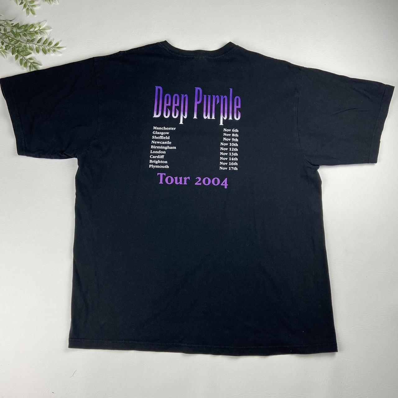 Vintage Deep Purple 2004 Tour Tee SIZE - XL... - Depop