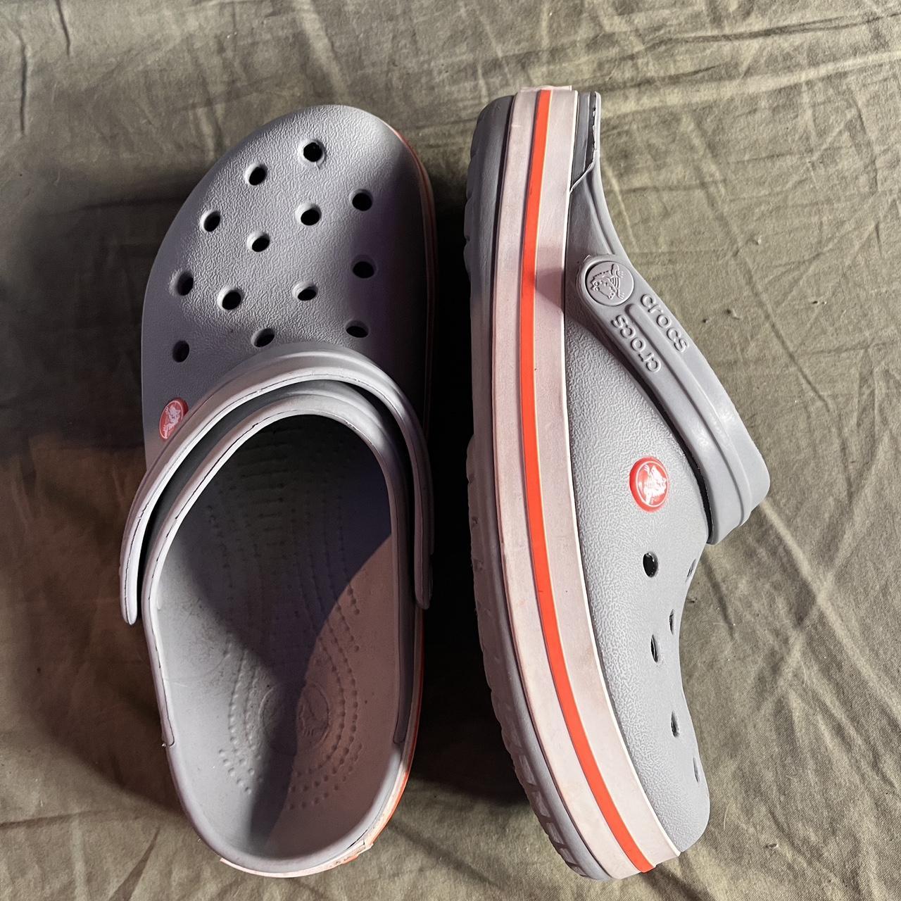 wmns crocs, worn only few times - Depop