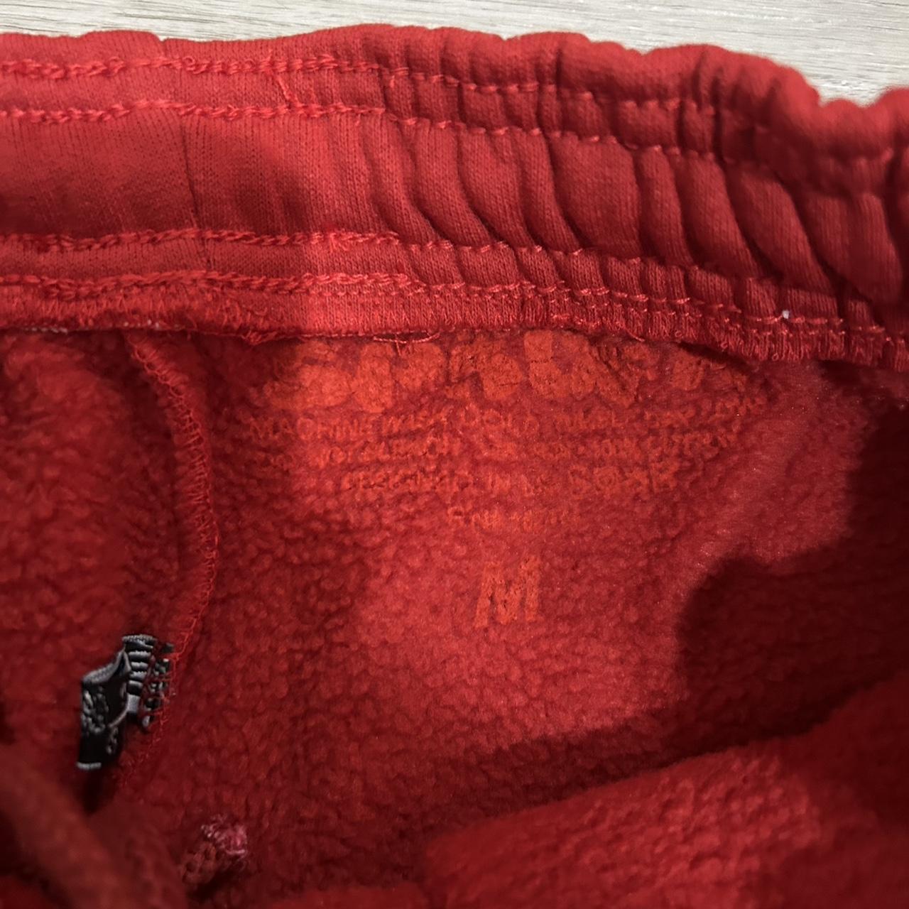 Red Sp5der 555 Pants - Depop