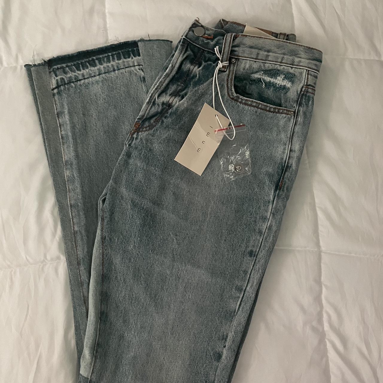Brand New Mnml B221 Flare Denim. Never worn and no... - Depop