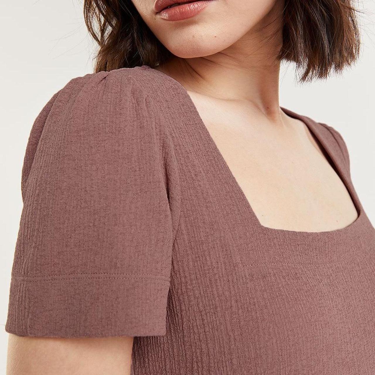 Reitmans Square Neck Swing Dress Romantic short... | Depop