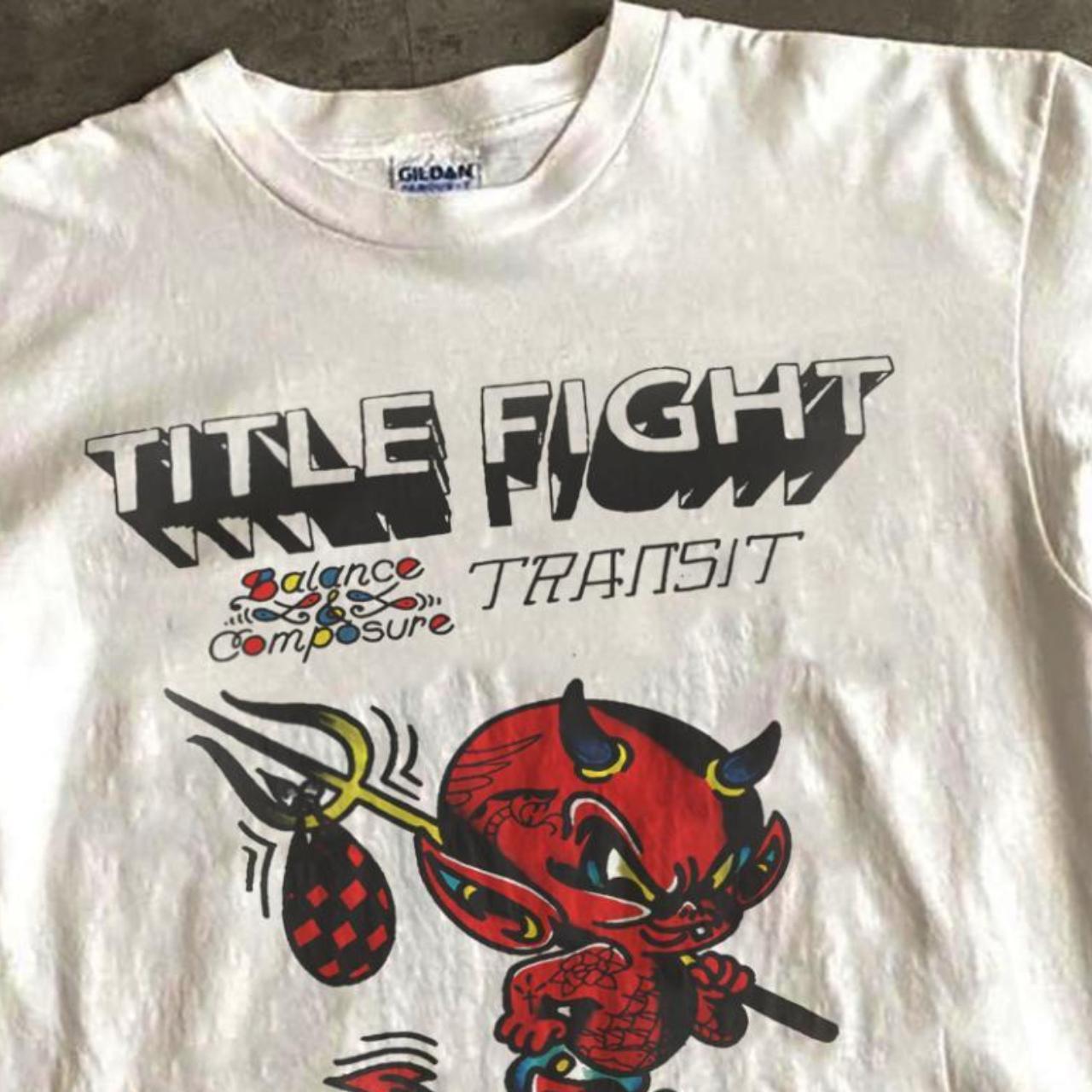 title fight T shirt all size unisex New Gildan... - Depop