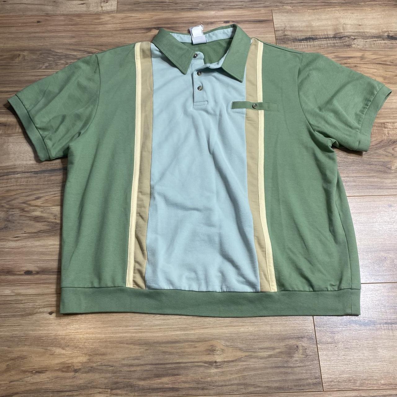 Men’s Vintage 80s John Blair Striped Golf Short... | Depop