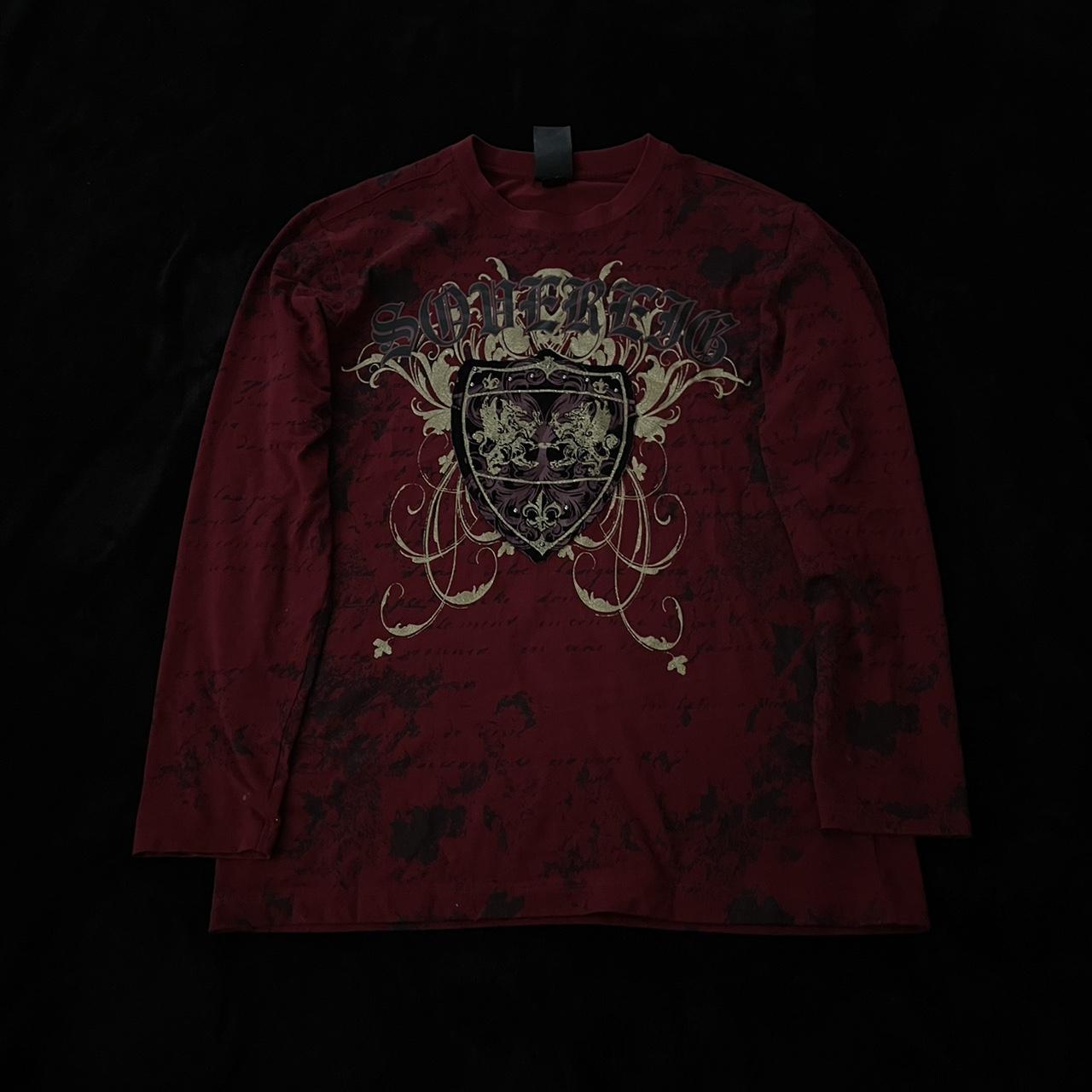 insane red affliction raw blue type wing... - Depop