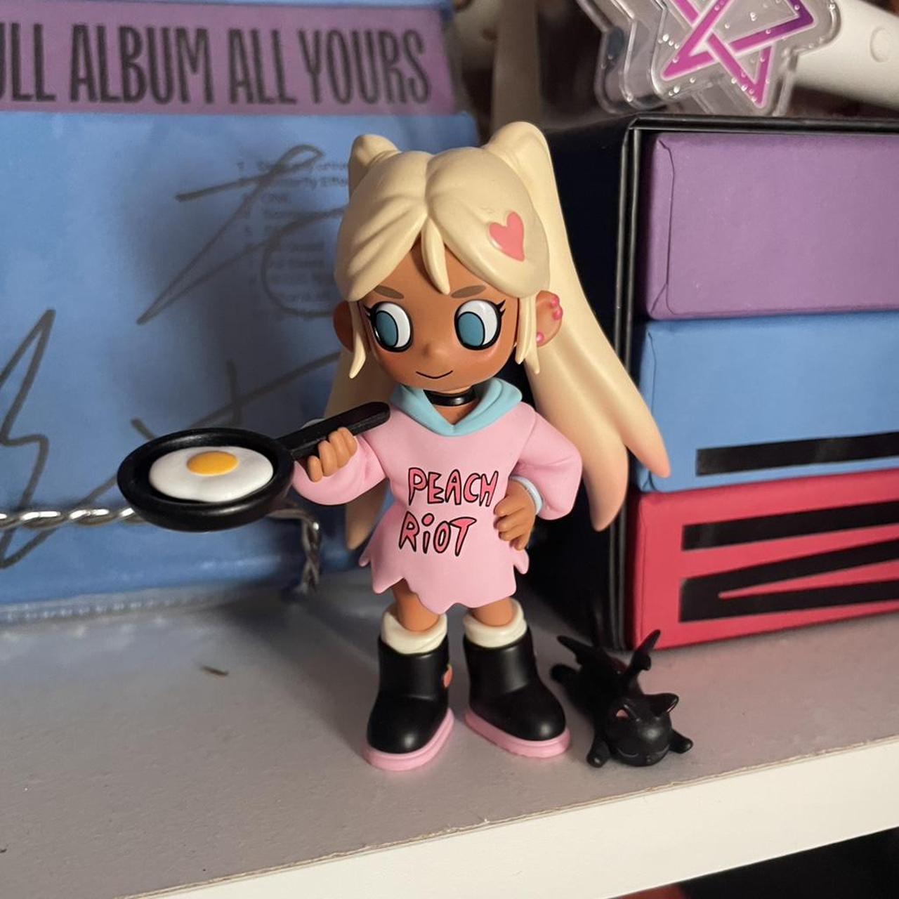 lil peach riot Poppy figure box and card included... | Depop