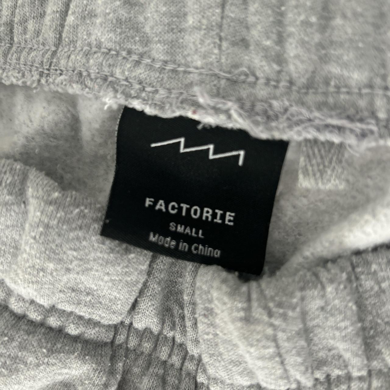 Grey factorie trackies - Depop
