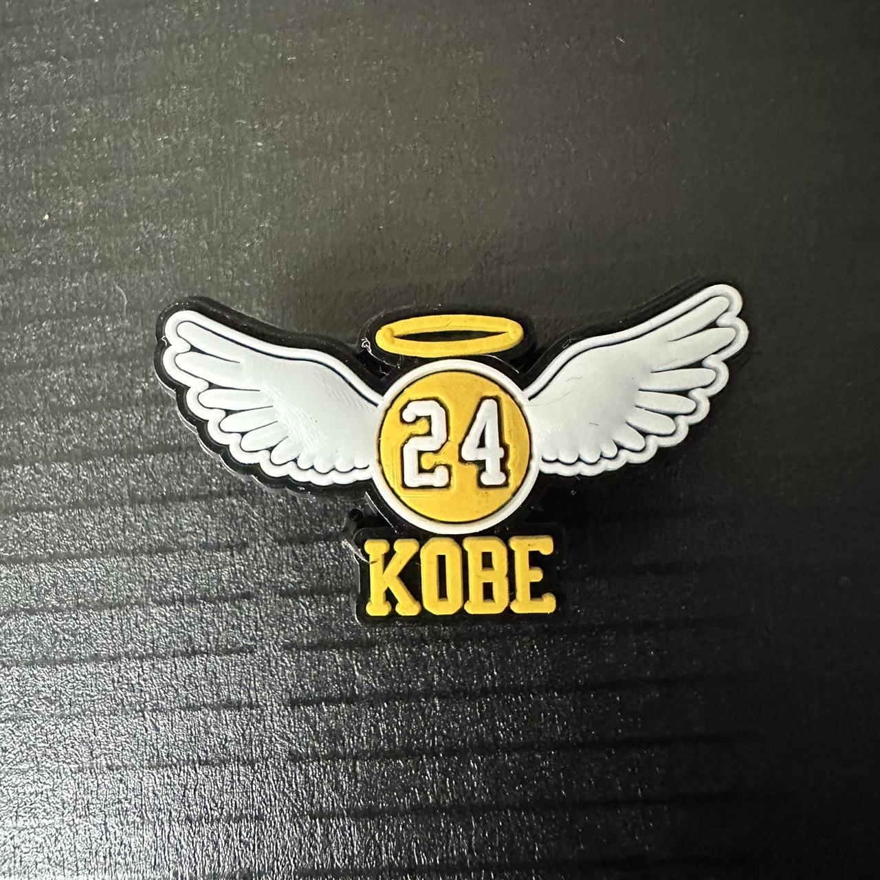 Croc clog shoe charm jibbitz Kobe 24 basketball... - Depop