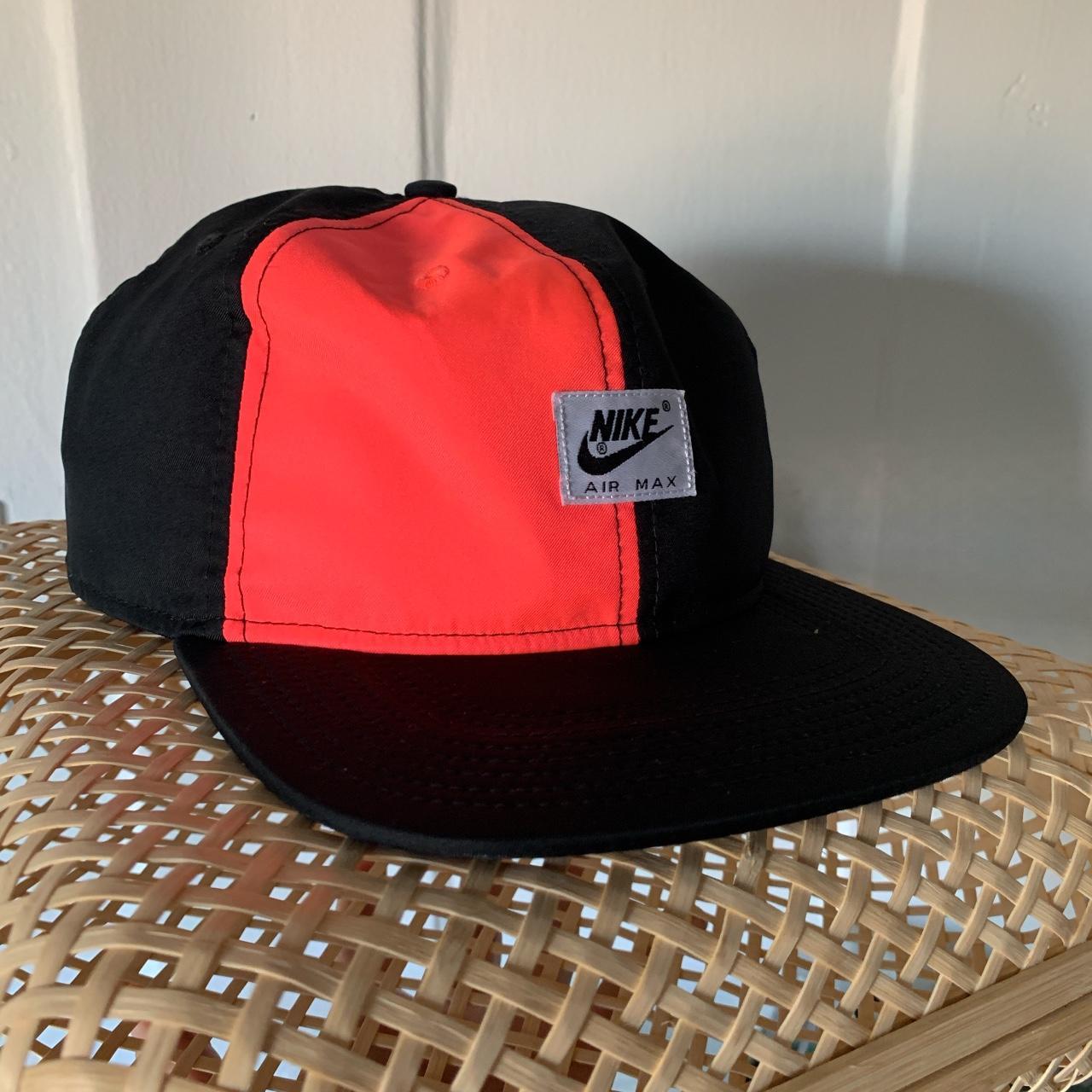 Nike x Undefeated NRG Pro QS Cap Black / Hot Punch.... - Depop