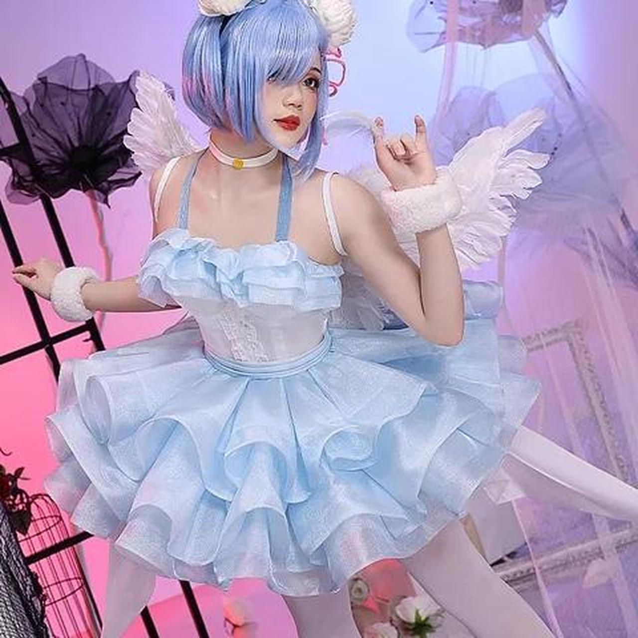 Angel Rem cosplay from Uwowo Re:Zero Size small!... | Depop