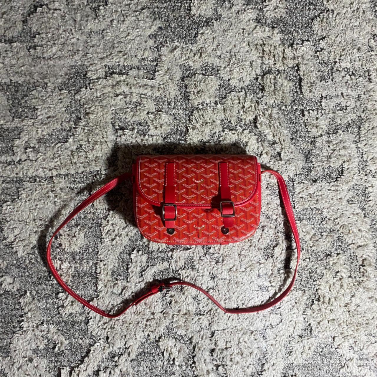 Red Goyard Bag Used rare colorway worn... - Depop