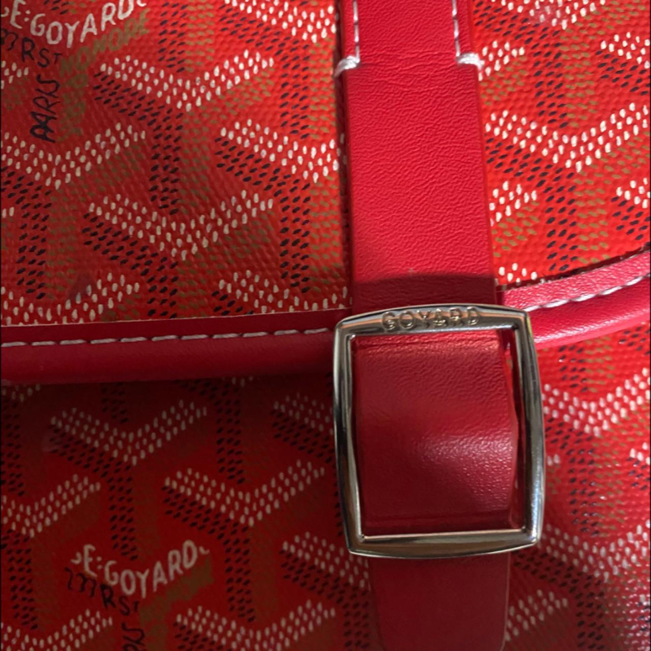 Red Goyard Bag Used rare colorway worn... - Depop