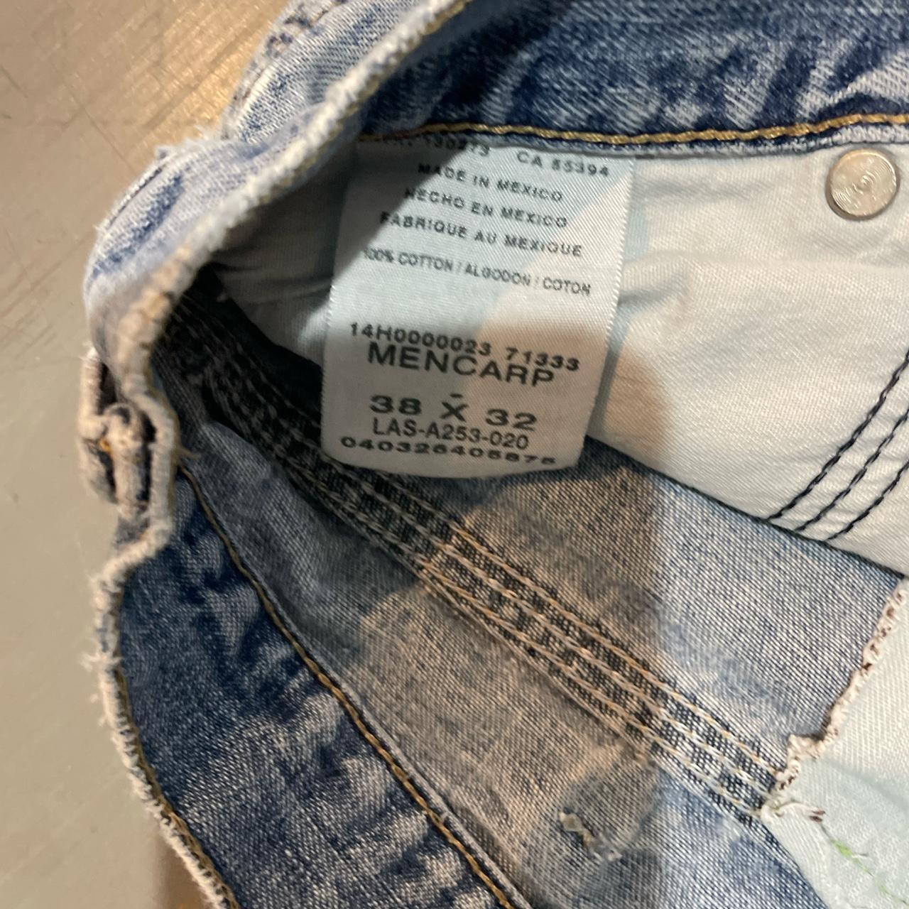 Vintage Old Mill Carpenter Jeans Distressing and... - Depop