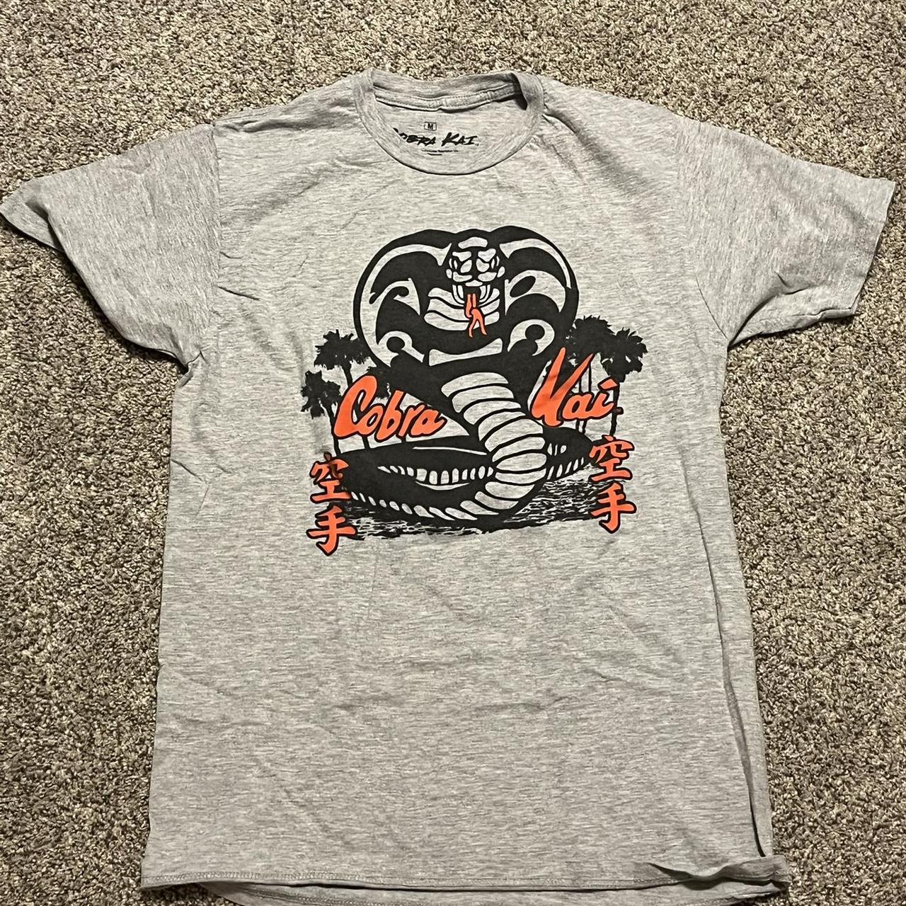 vintage cobra kai tee super cool, great fit size M - Depop