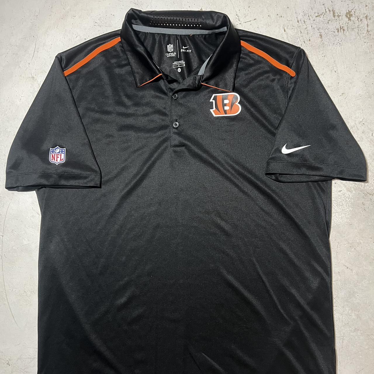Nike Cincinnati Bengals Dri-Fit Polo Shirt Mens... - Depop
