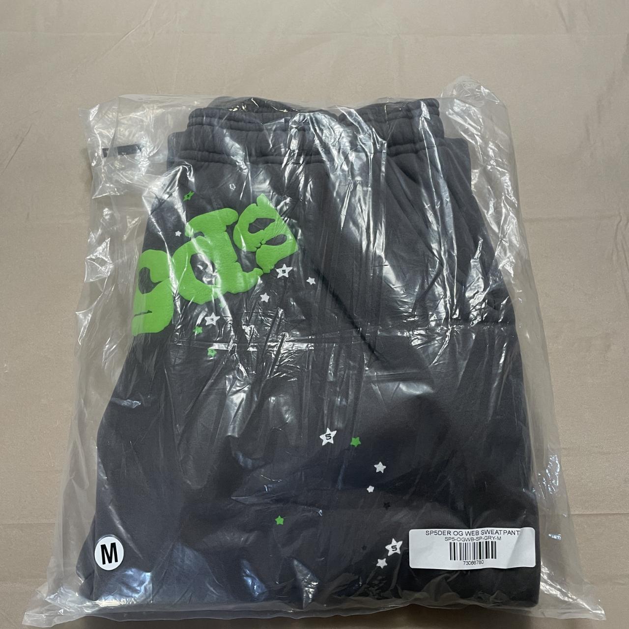 New Grey and Green Spider Pants In Great... - Depop