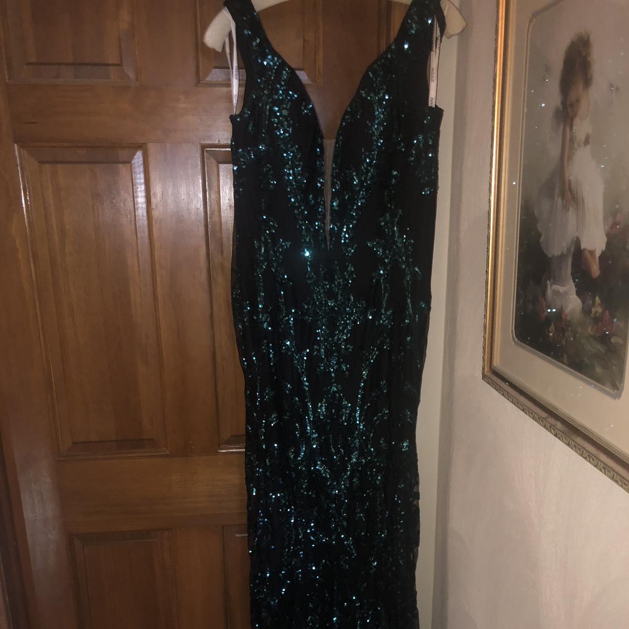 Prom dress- worn once in perfect condition! Comes... - Depop