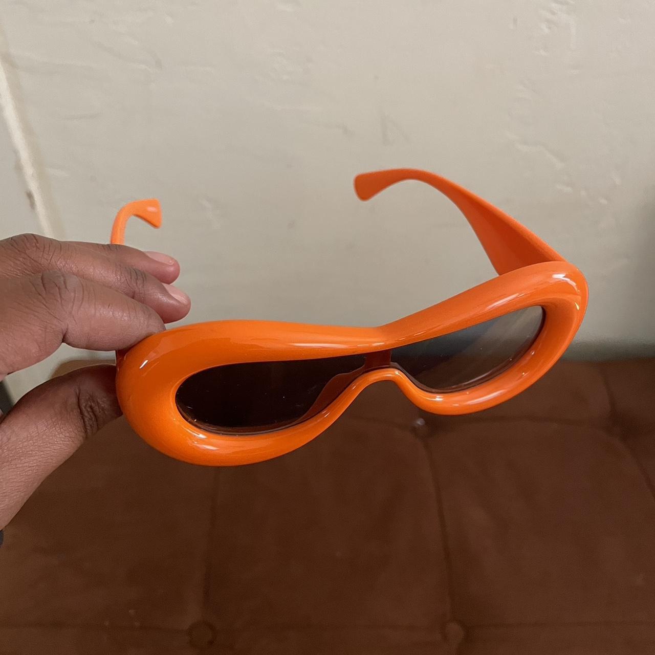 Orange Sun Glasses Depop